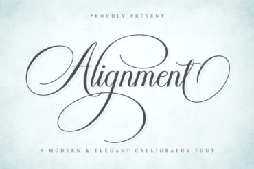 10 Stunning Calligraphy Fonts for Wedding Invitations And More - Ave Mateiu